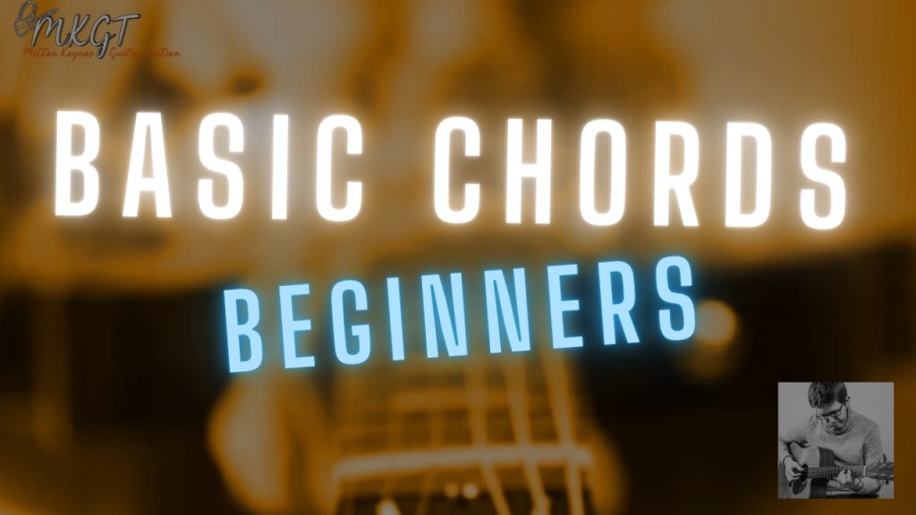 Open Chords for Beginners - One to one guitar tuition, near me.